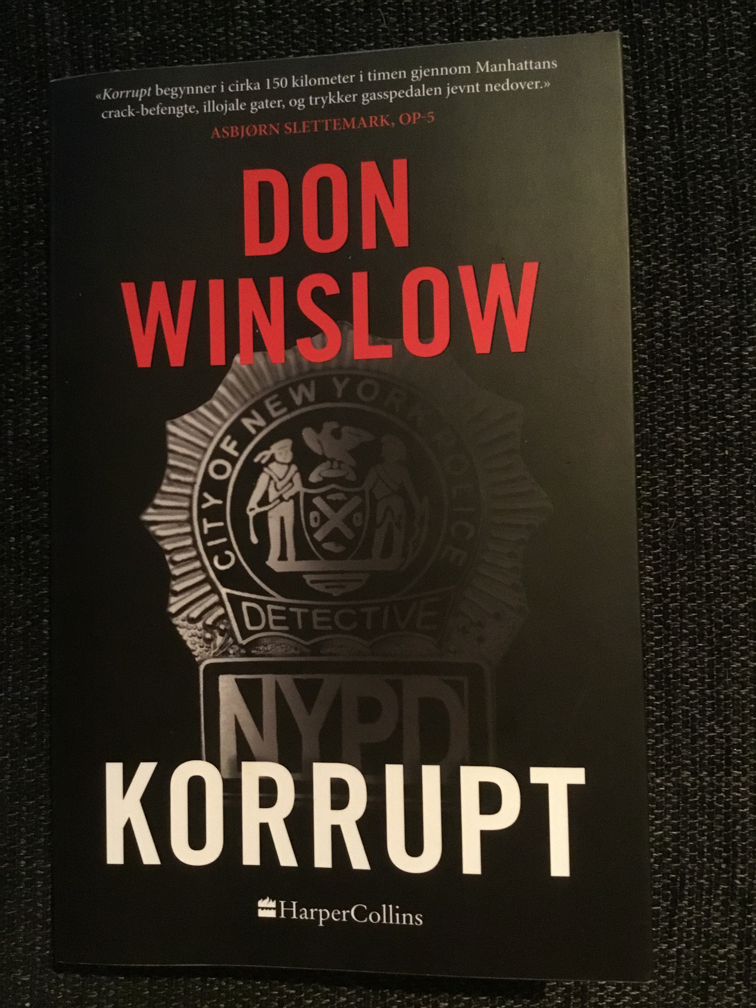 Korrupt av Don Winslow – Bokblogger
