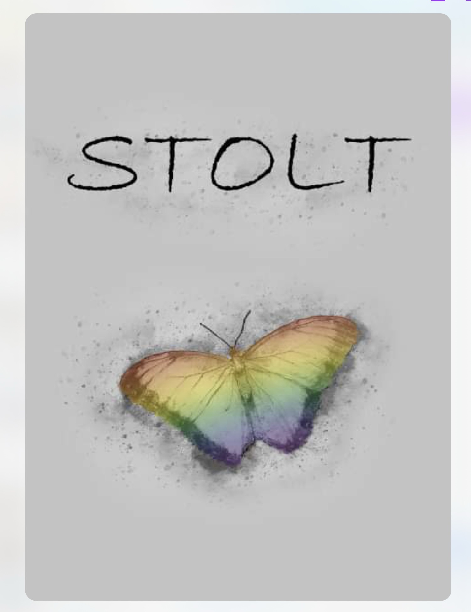 Stolt – En antologi av forskjellige forfattere – Bokblogger